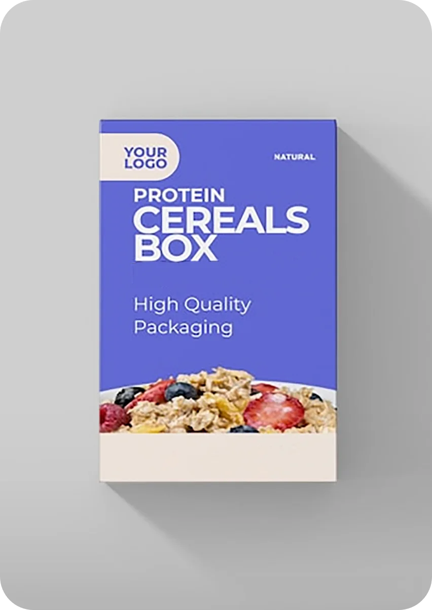 custom printed cereal boxes